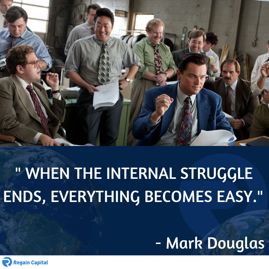 " When the internal struggle ends, everything becomes easy."_[Regain ...